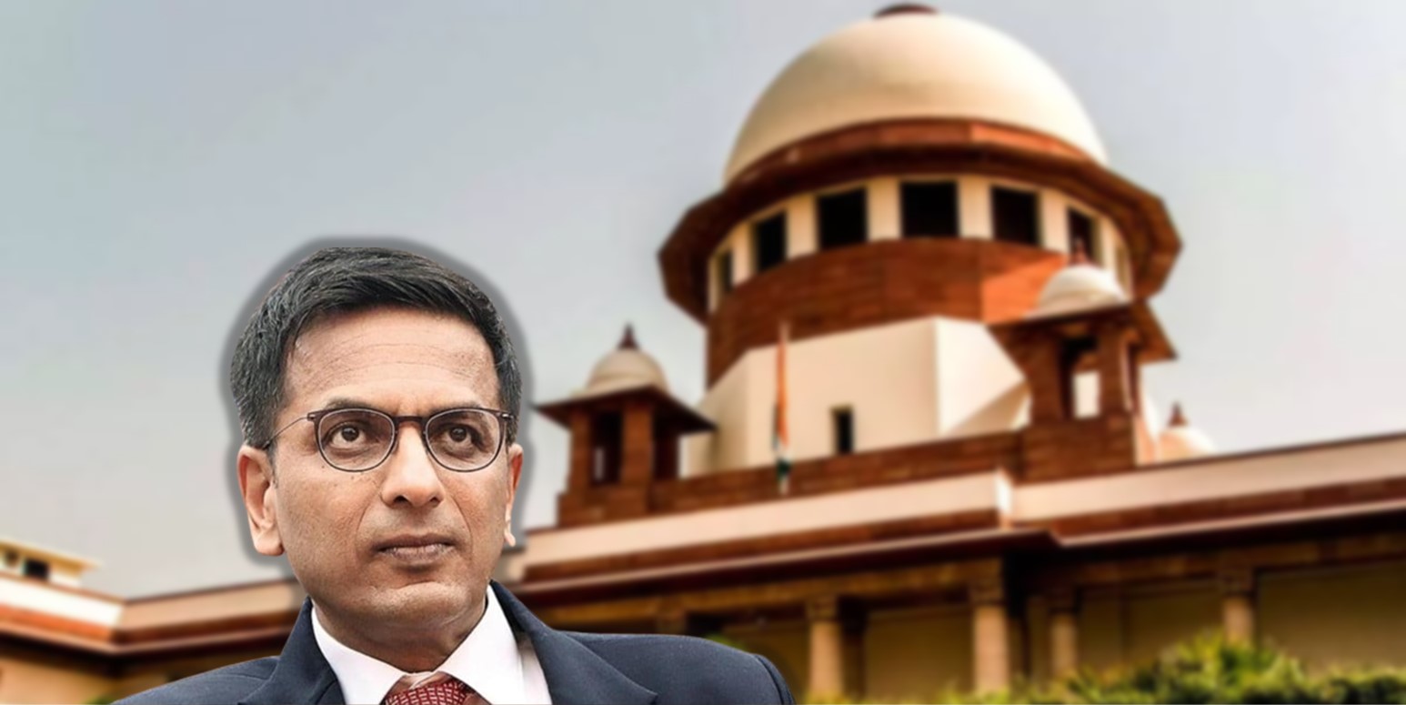 [EXCLUSIVE] CJI Chandrachud Questions Former CJI's Son | Expresses ...