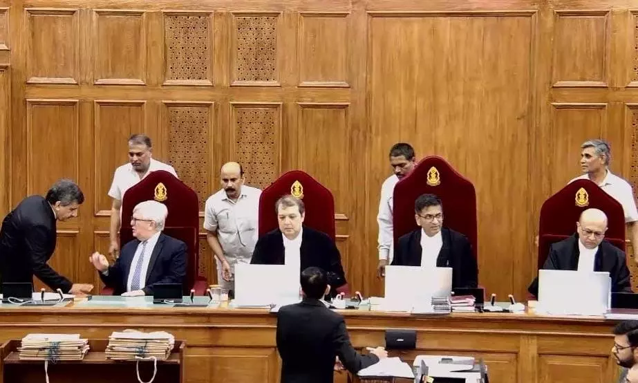 Brazilian Judge Benjamin On Visit To India Joins CJI On Bench, Observes ...