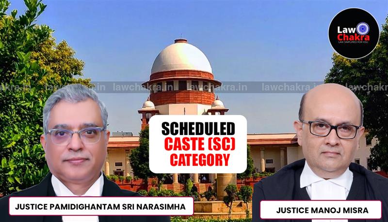 Supreme Court: Merger Of Tanti Caste With Scheduled Caste (SC) Category ...