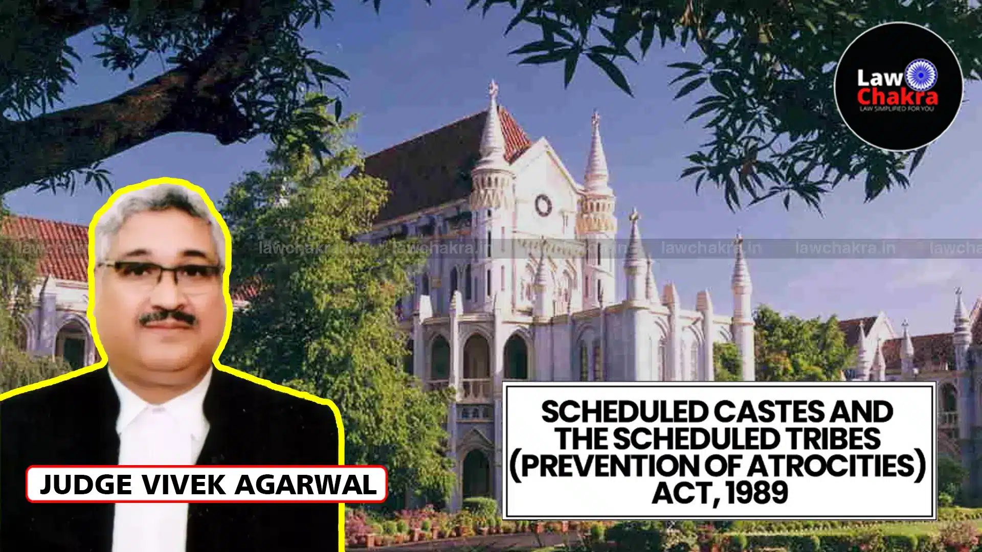 MP High Court Judge Vivek Agarwal: "Misuse Of SC-ST Act, False Implications & Brokers Get ...