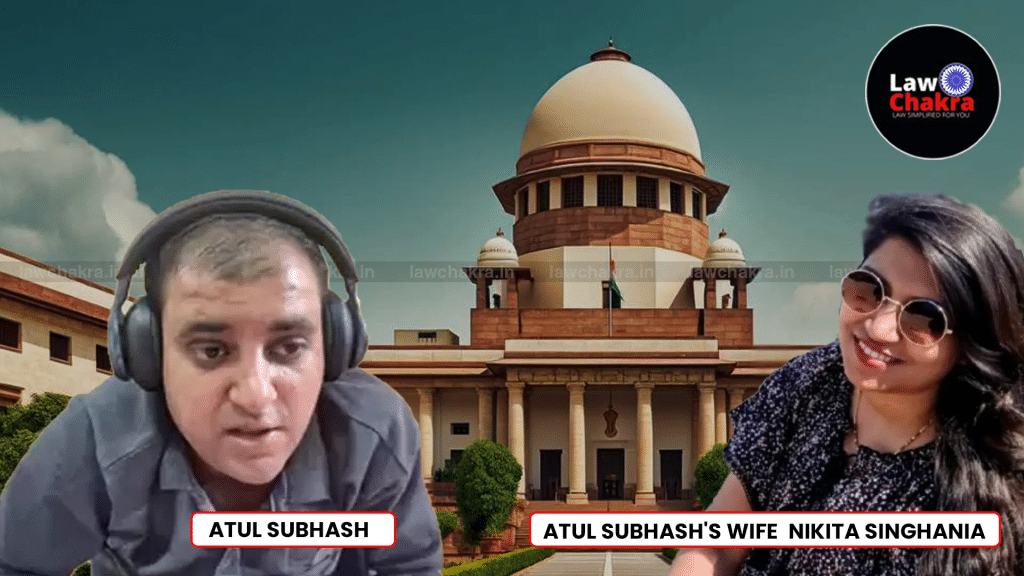 Atul Subhash Suicide | 'Where Is Atul's Son?': Supreme Court Hears ...