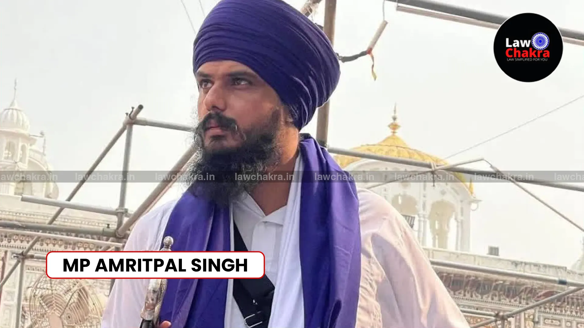 Breaking: MP Amritpal Singh To Move Supreme Court Against NSA Detention