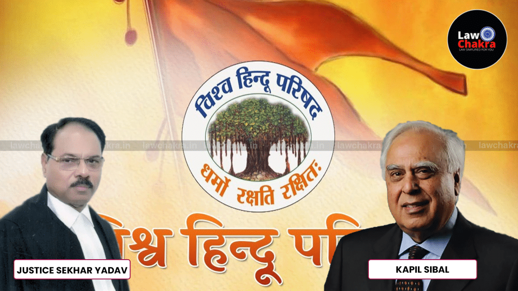 [VHP Controversy] Kapil Sibal On Justice Yadav Removal: ‘No Legal Basis ...