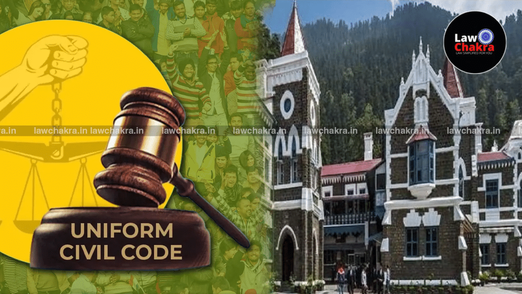 PIL Challenges UCC Act In Nainital High Court: "Completely Anti-People ...