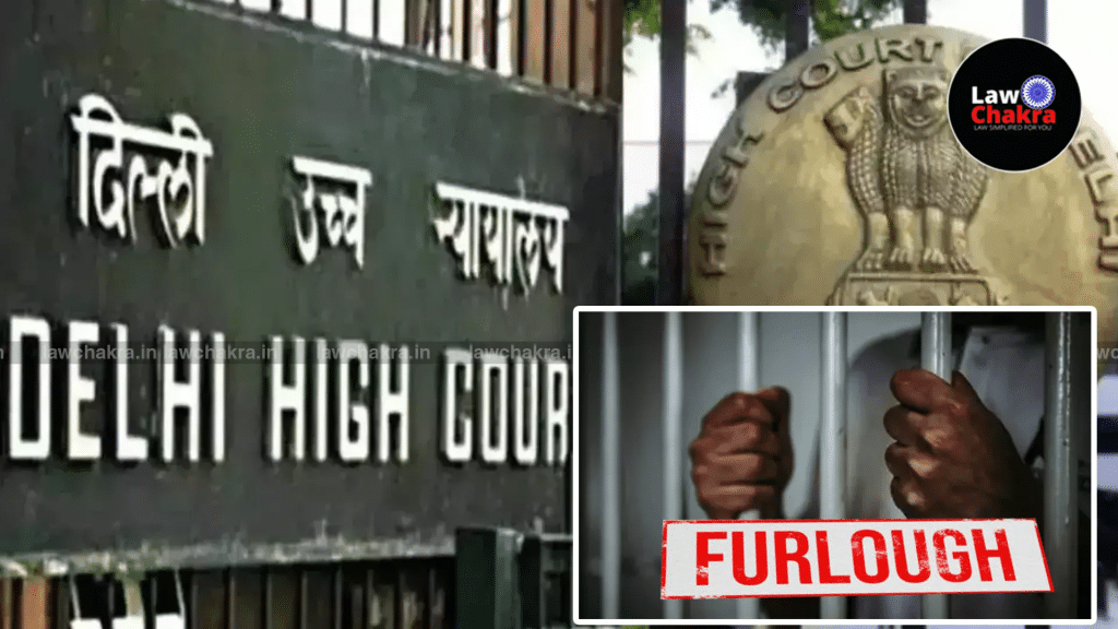 Who Approves Furloughs In Delhi?: Convicts Challenge Prison Rule In ...