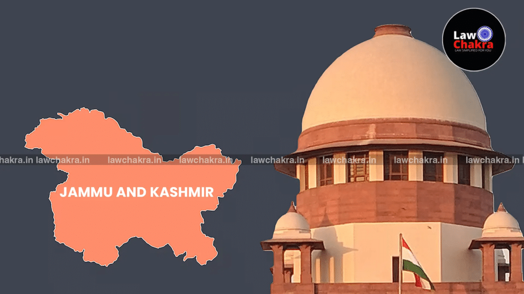 Supreme Court Slams J&K Officials For Ignoring HC Order On ...