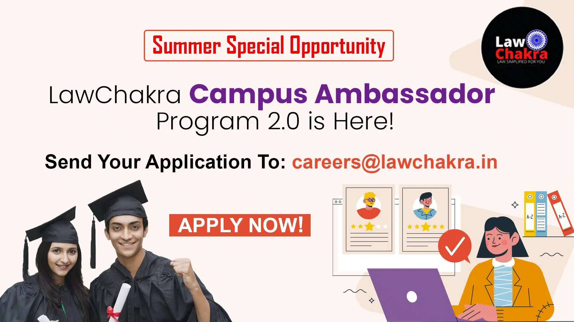 LawChakra Campus Ambassador Program 2.0: Boost Your Legal Career This ...