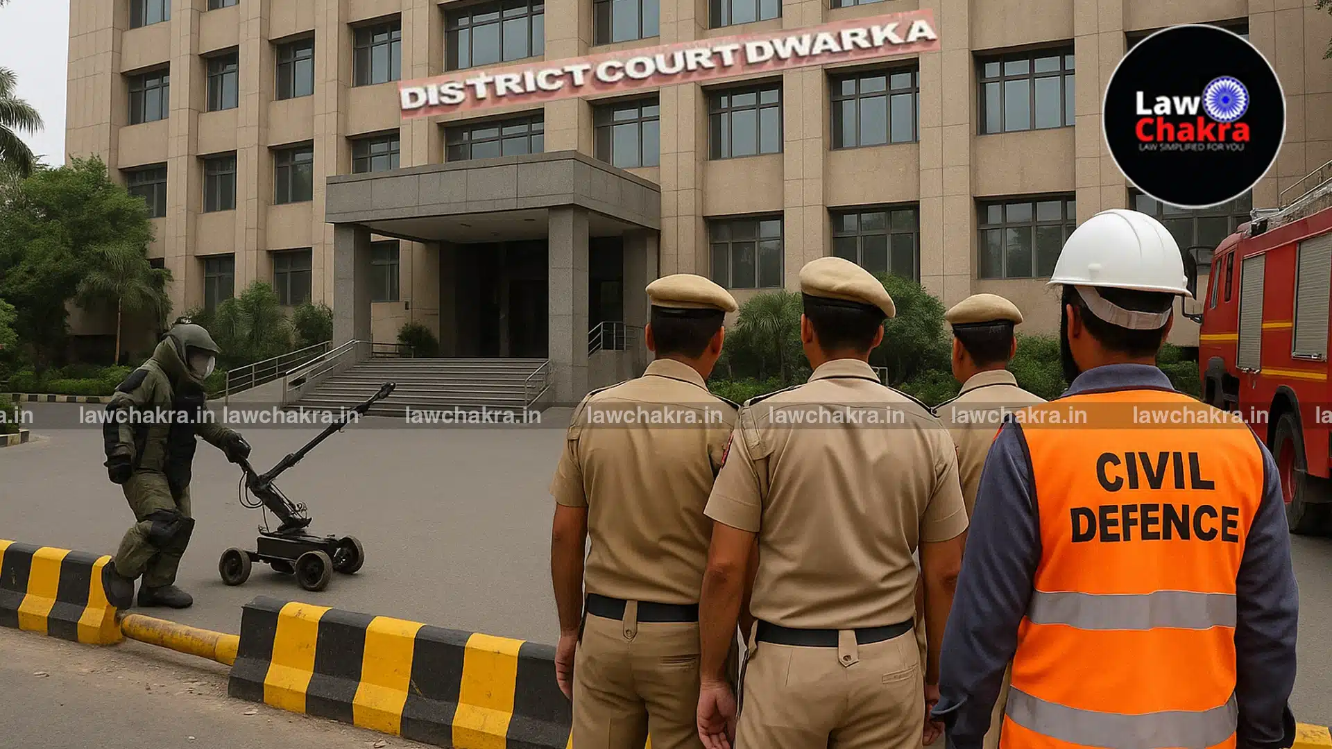 BREAKING | Bomb Threat At Delhi's Dwarka Court: Entire Complex ...