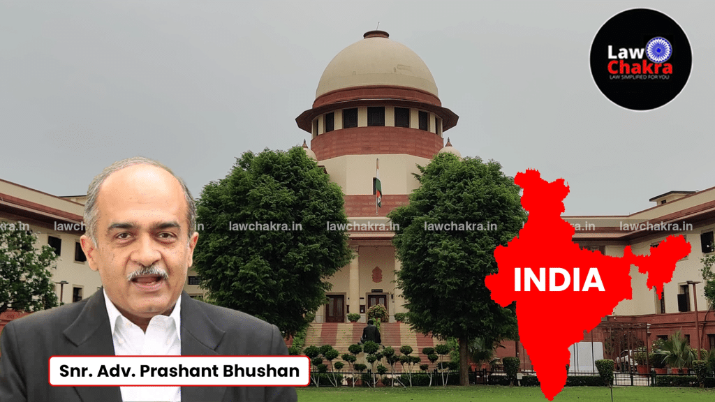 Supreme Court To Snr. Advocate Prashant Bhushan: "Is India Still Carrying 'Poor Country' Tag"