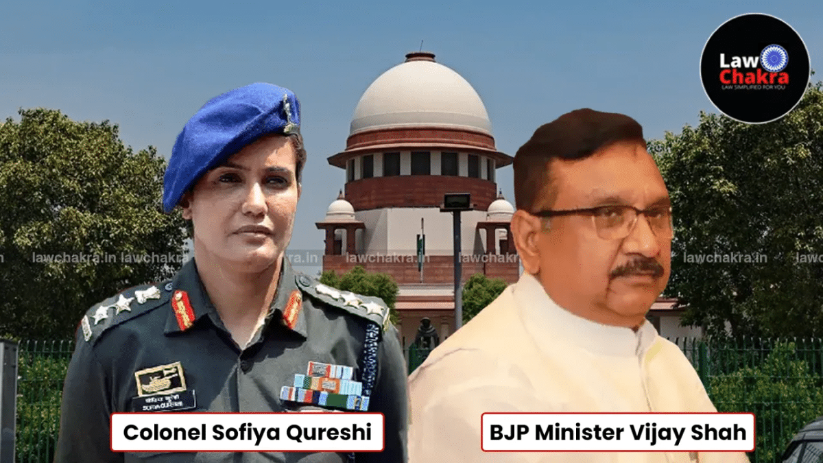 Supreme Court Closes MP HC Proceedings Against Kunwar Vijay Shah Over ...