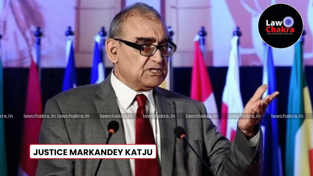 Supreme Court Women Lawyers Association Slam Retired Justice Katju, Demand Apology Over "Winking ...