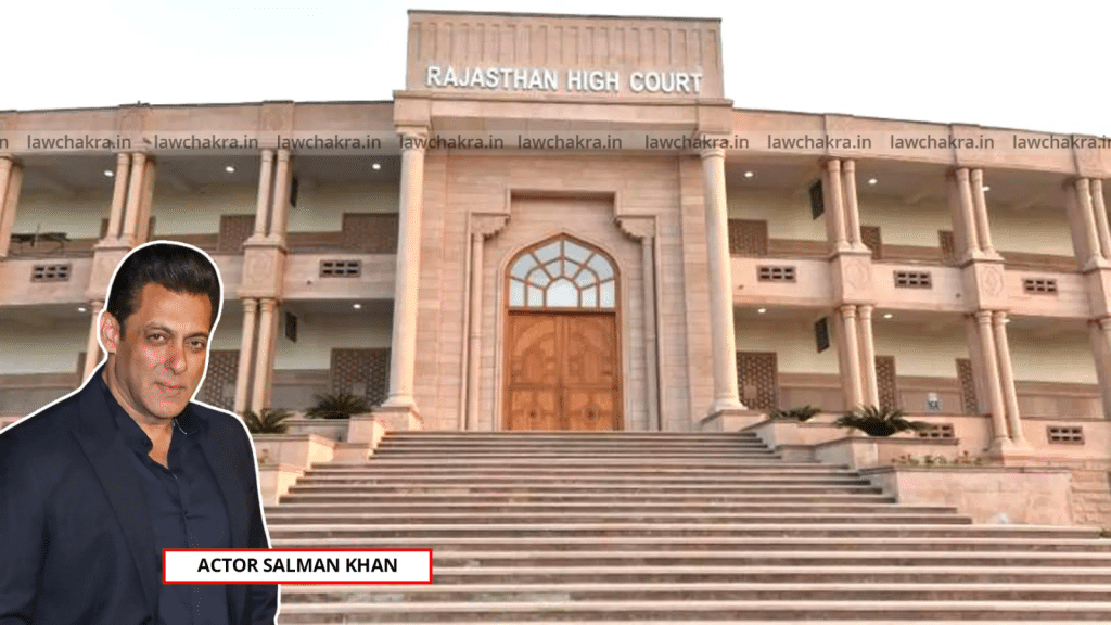 Salman Khan Blackbuck Case: Rajasthan High Court Judge Recuses, Appeals ...
