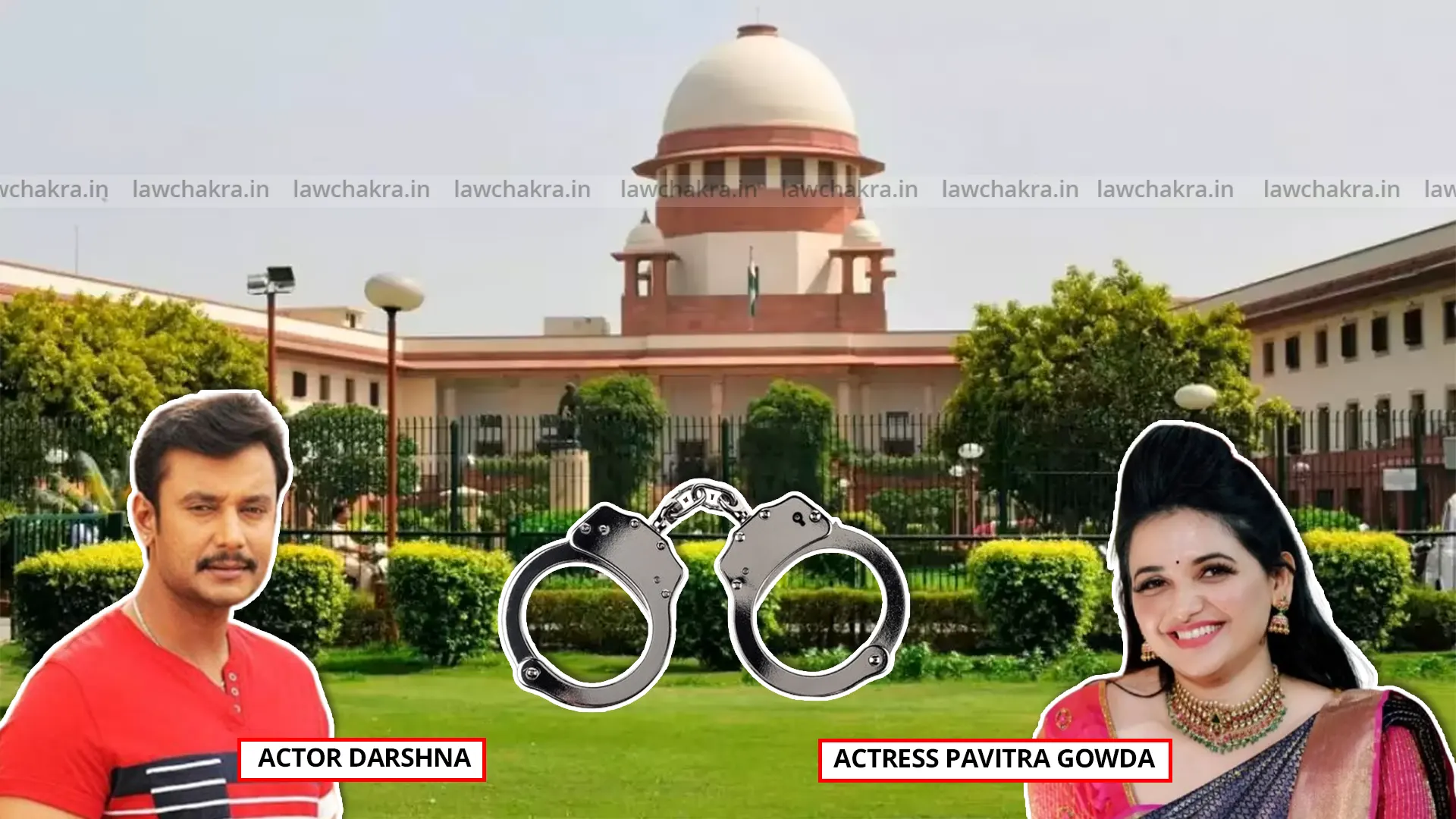 Actor Darshan, Pavithra Gowda Arrested After Supreme Court Cancels Bail ...