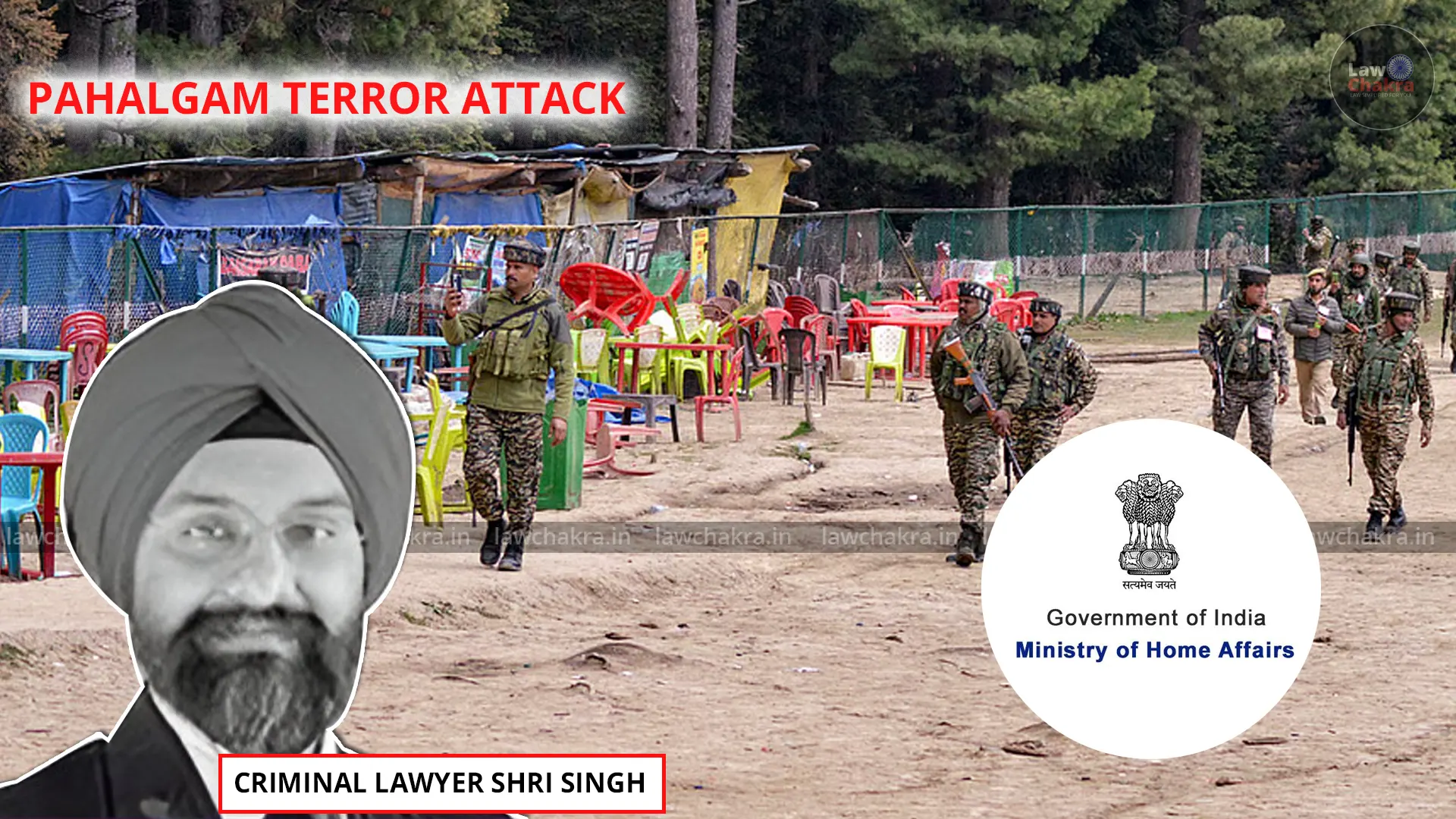 Pahalgam Terror Attack Case: MHA Appointed Shri Singh As Special Public ...