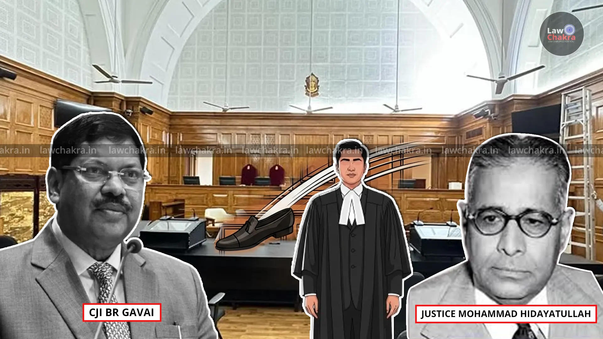 From Knife To Shoe: Shocking Attacks On EX-CJI Hidayatullah And CJI Gavai |A History Of ...