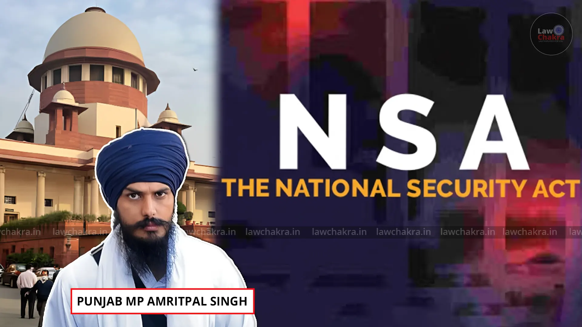 Supreme Court Declines Amritpal Singh’s Plea Against NSA Detention, Directs Him To Move High Court