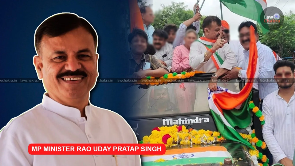 Tiranga Yatra Row: Court Issues Notice To MP Minister Rao Uday Pratap ...